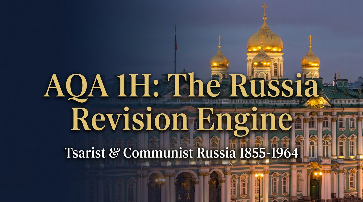 AQA 1H Russia Compass | Tsarist & Communist Russia Revision